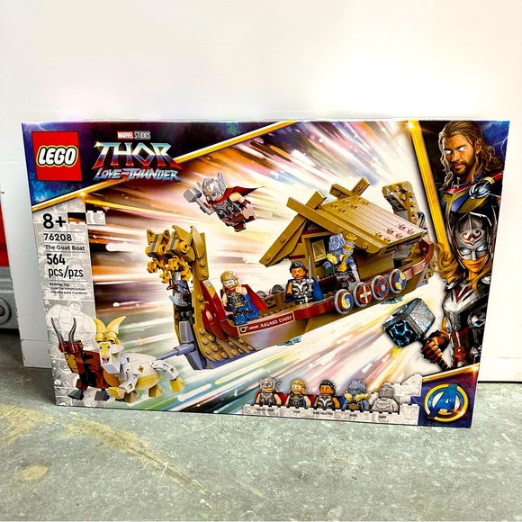 Lego | Toys | Lego 7628 Marvel Thor Love And Thunder The Goat Boat New ...